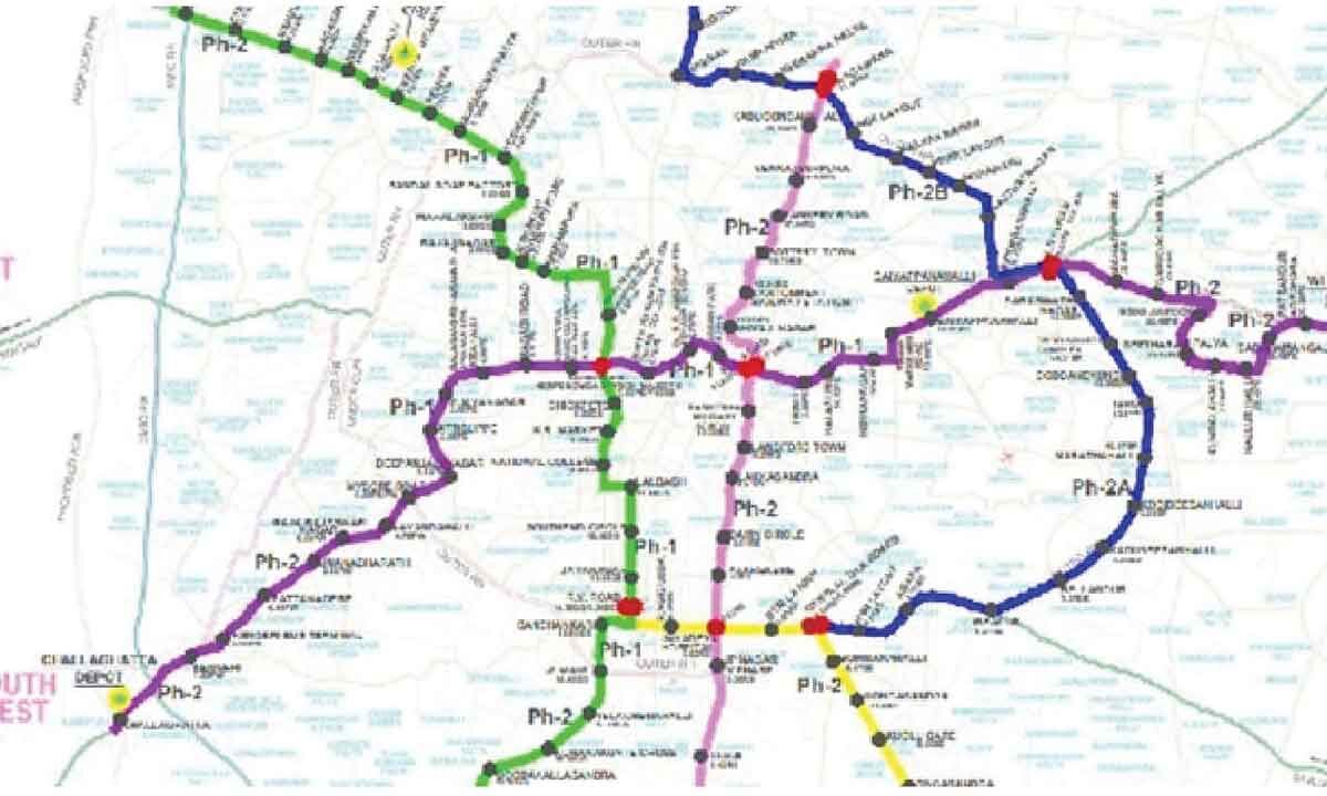 BMRCL signs Rs 3.000 cr loan agreement for Namma Metro Phase 2