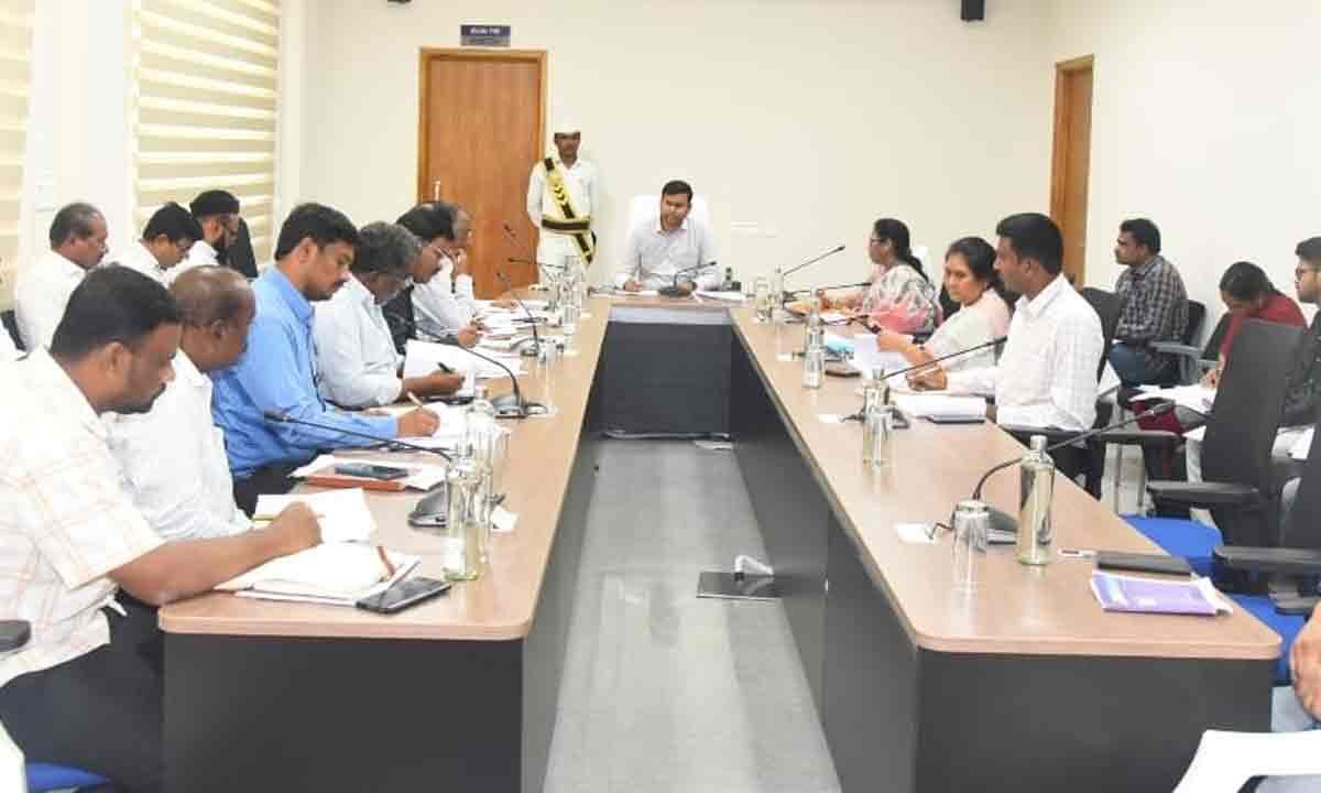 District Collector Urges Swift Completion of Pending Construction Projects District Collector Urges Swift Completion of Pending Construction Projects
