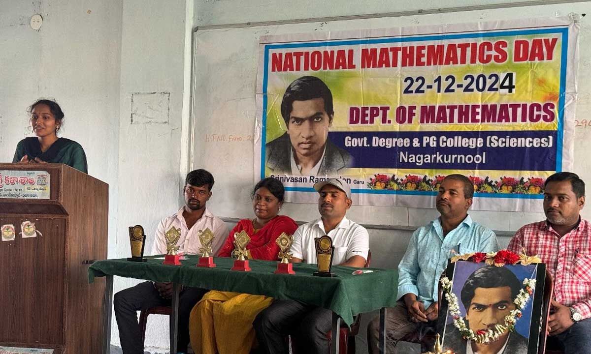 Mathematics Day Celebrations Held Grandly at Government Science Degree ...