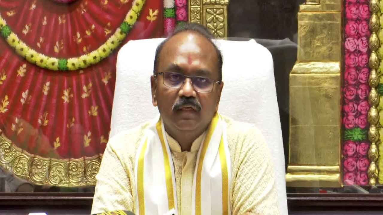Tirumala to be developed as a model pilgrimage sestination, Says TTD EO ...