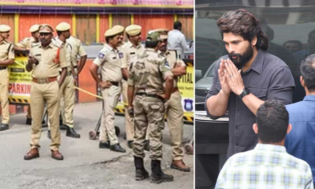 Heightened Security for Allu Arjun’s Virtual Court Hearing Amid Sandhya ...