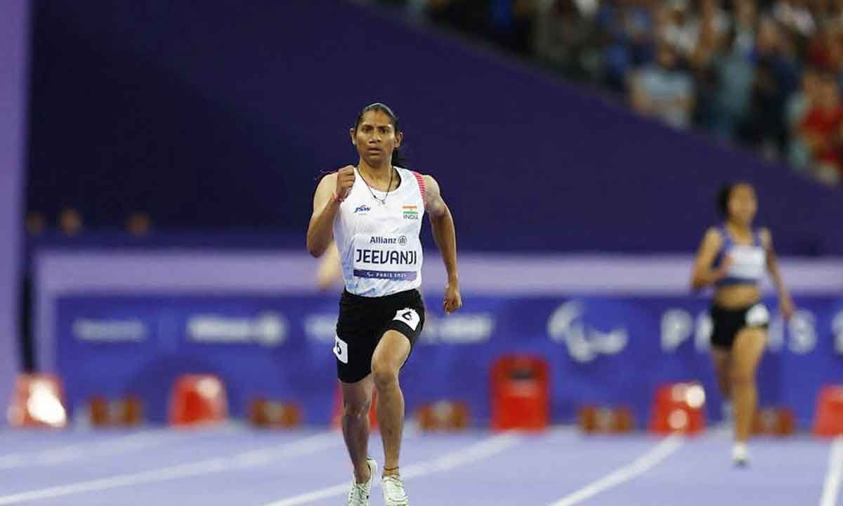 CM Revanth Reddy Congratulates Telangana Athlete Deepti Jeevanji for ...