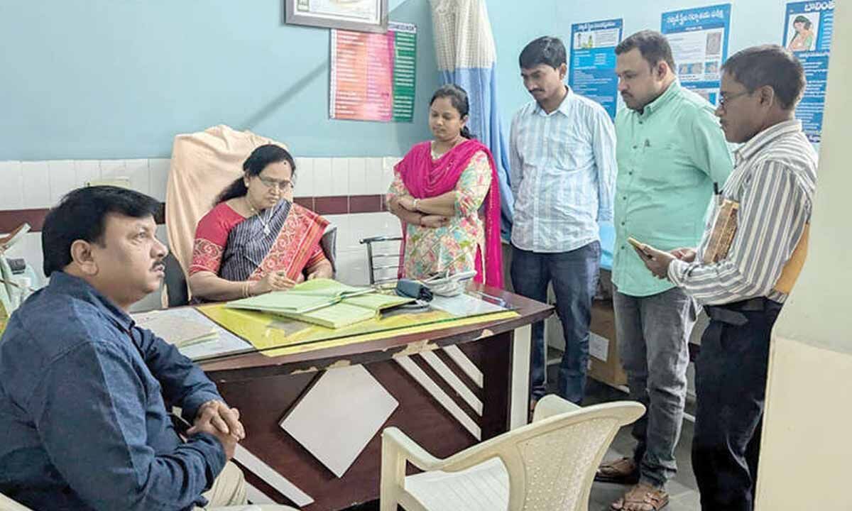 DMHO conducts surprise inspection