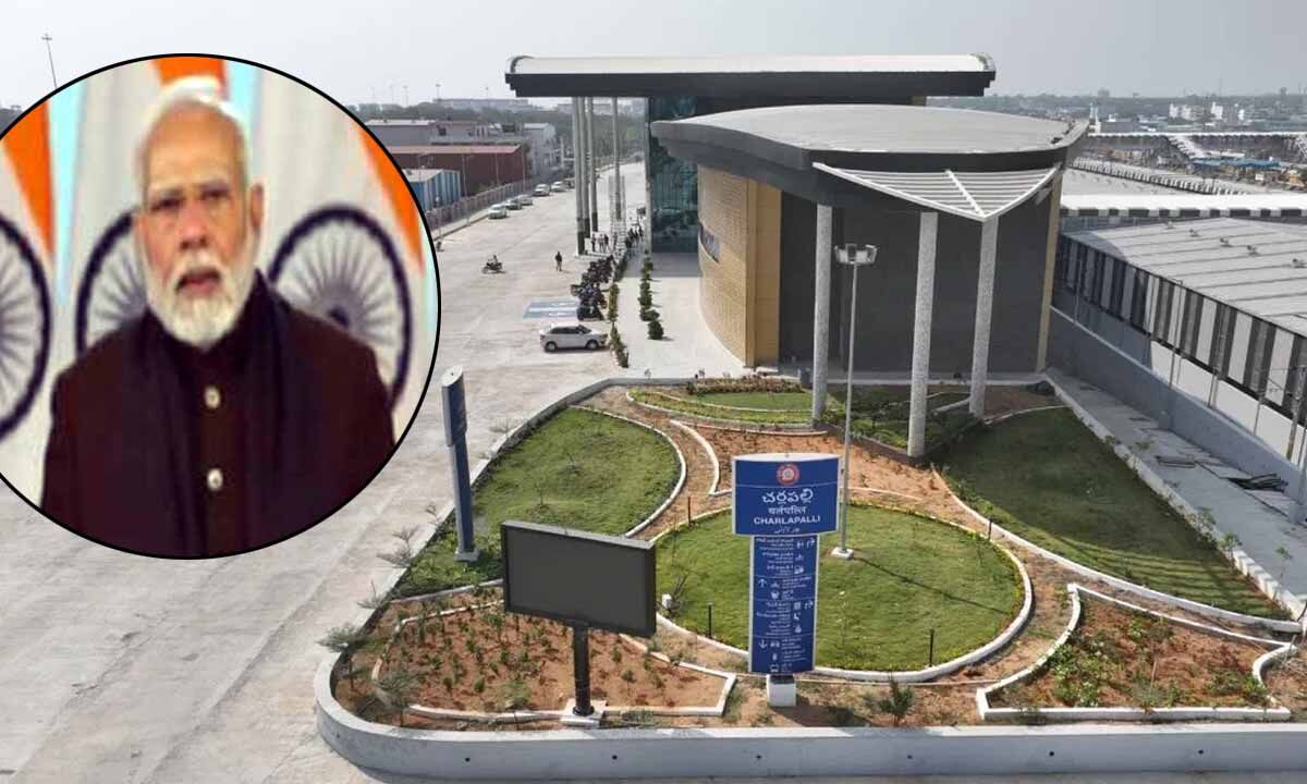Prime Minister Modi Virtually Inaugurates Charlapalli Railway Terminal ...