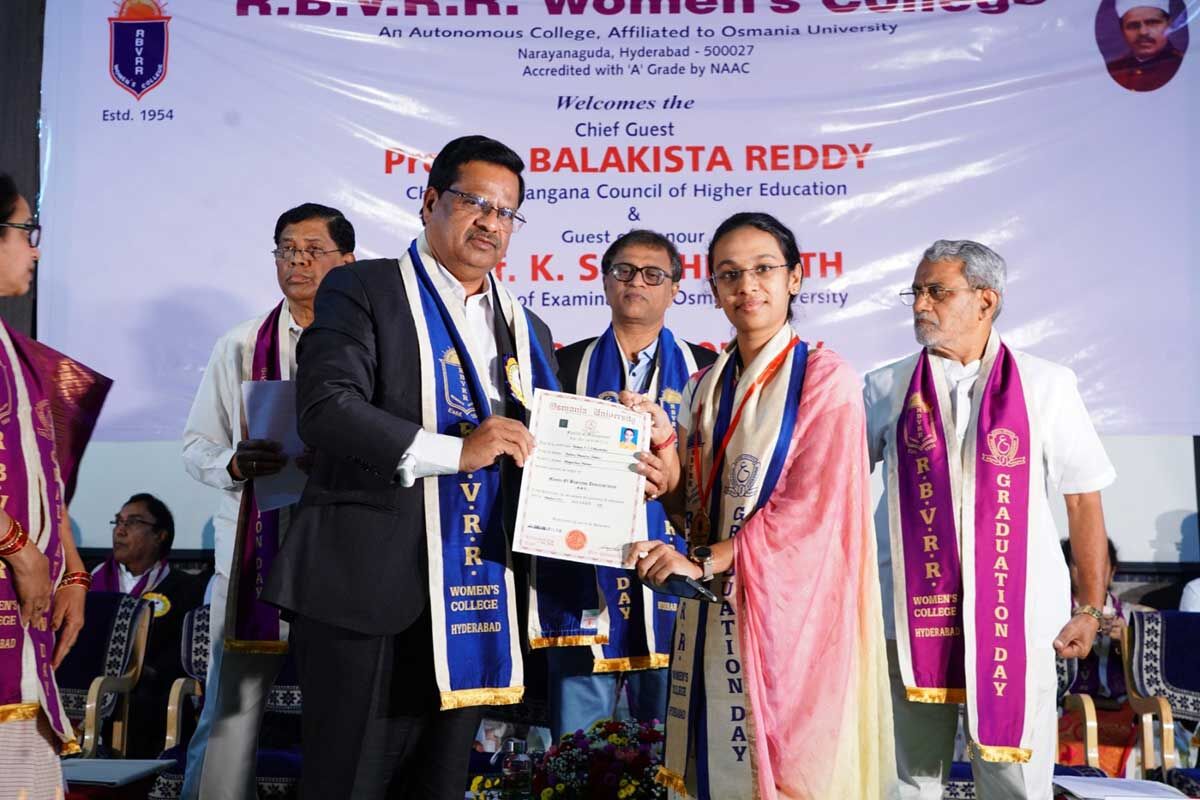 RBVRR College of Arts and Science Celebrates 13th Graduation Day Ceremony