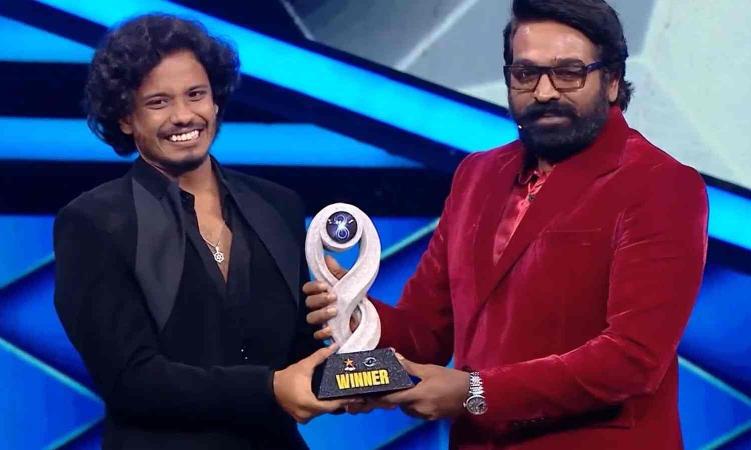 Bigg Boss Tamil Season 8: Muthukumaran Crowned Winner; Here's How Much ...