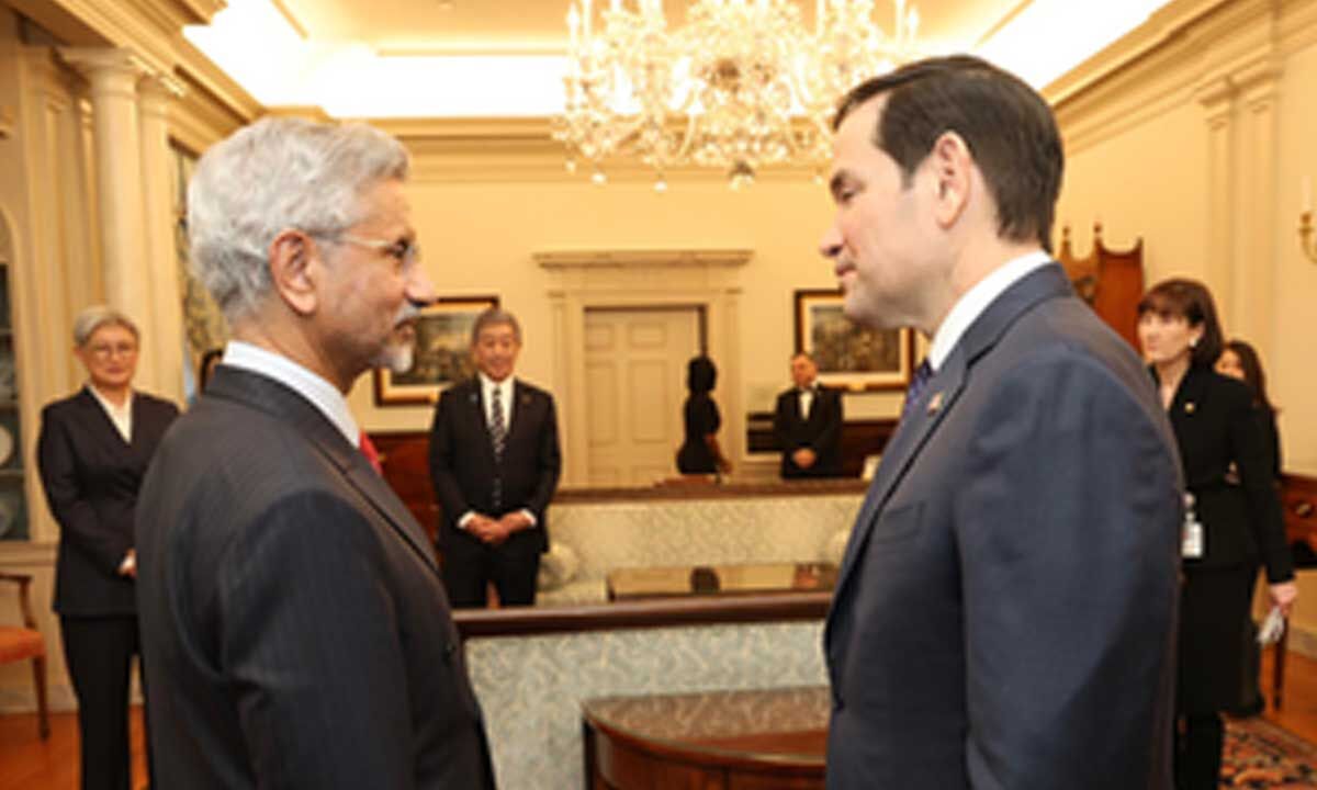 EAM Jaishankar flags Rubio's first bilateral was with him