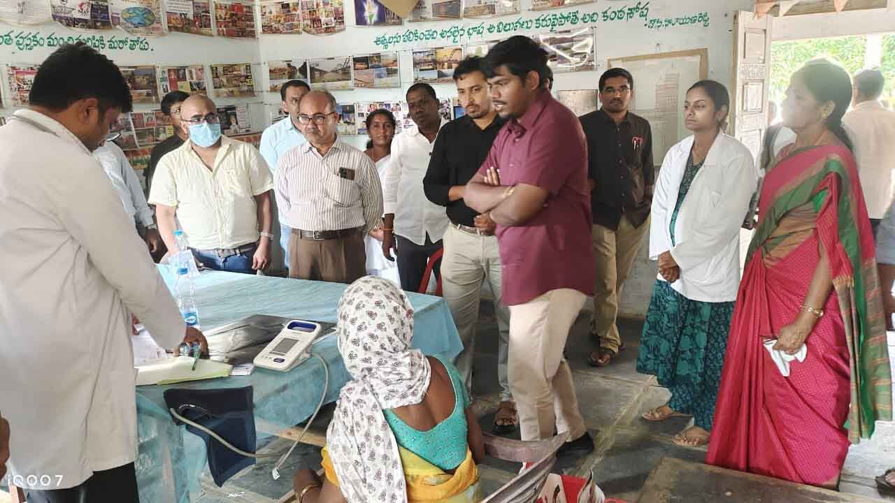 Bhandrachalam: Mega health camp held for tribals