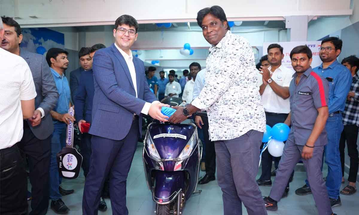 MSA Group Opens Its First TVS Dealership in Hyderabad – A Landmark 3S ...