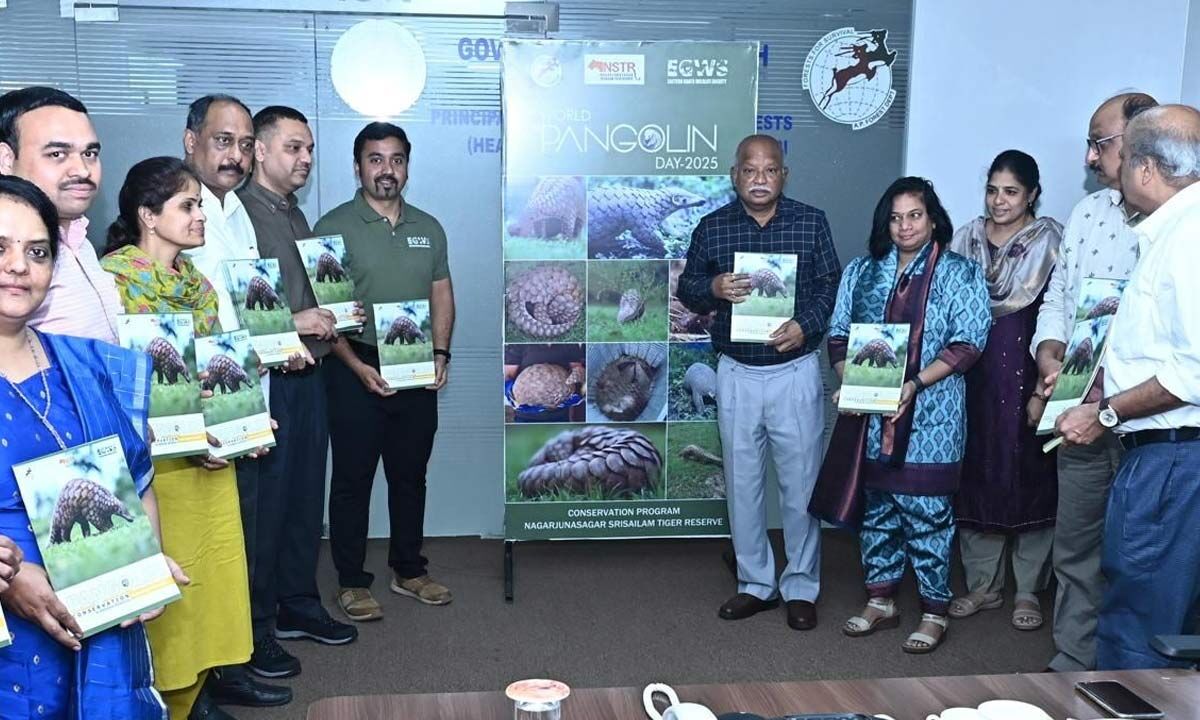 Project report on conservation of Indian Pangolins released