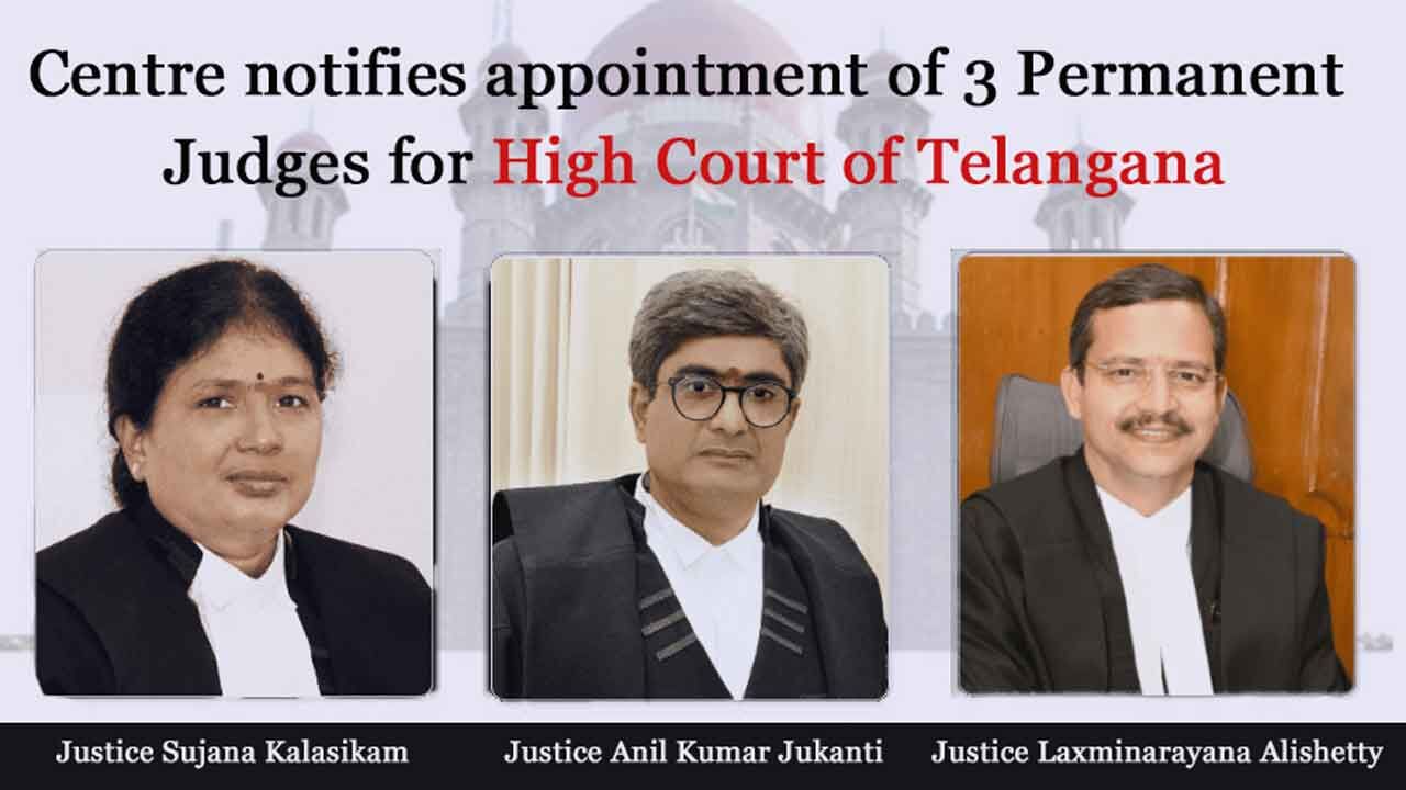3 HC Additional Judges elevated