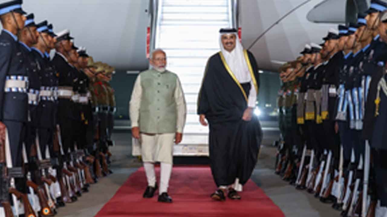 Qatar’s Amir to hold meeting with PM Modi, receive ceremonial welcome ...