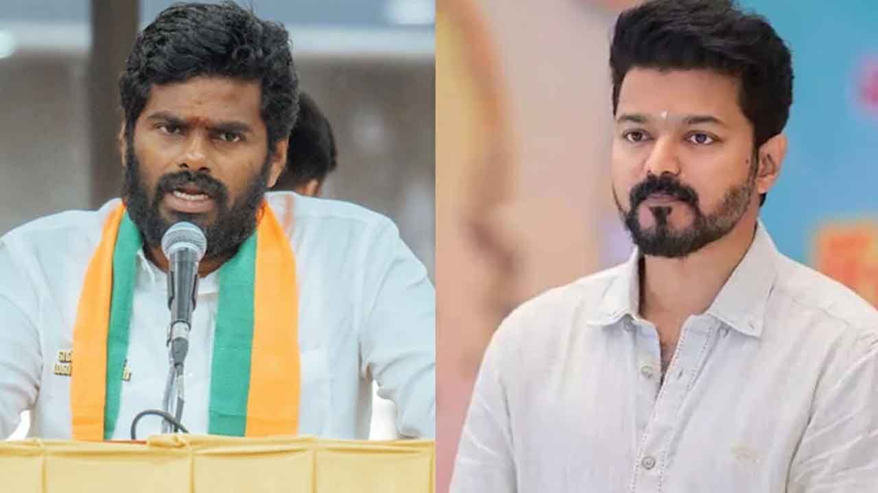 BJP's Annamalai Ready For Ideological Battle With Actor Vijay In 2026 ...