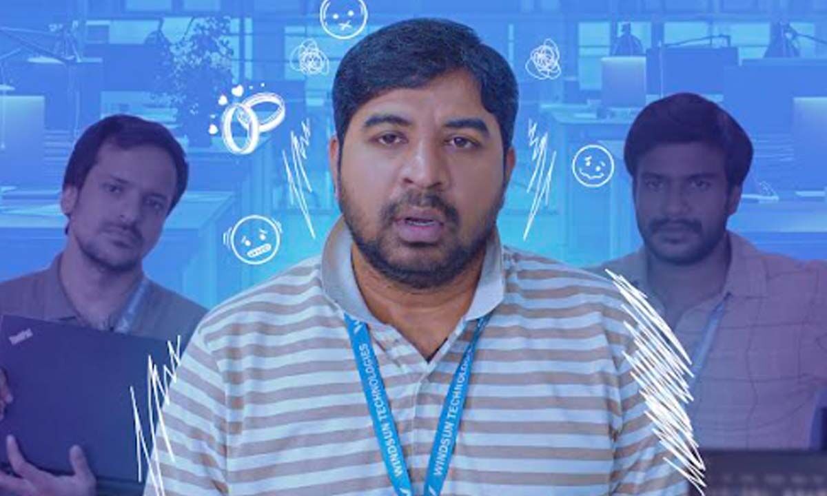 Abhinav Gomatam’s look from ‘Santhana Prapthirasthu’ gets unveiled