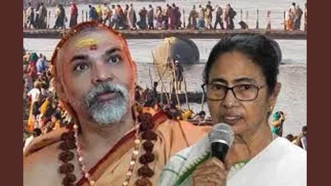 Shankaracharya backs Mamata’s ‘Mrityu-Kumbh’