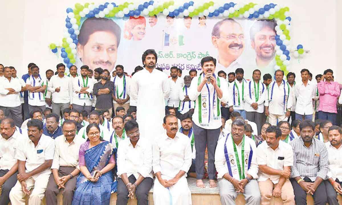 Mallam Chandrasekhar Reddy appointed as YSRCP city chief