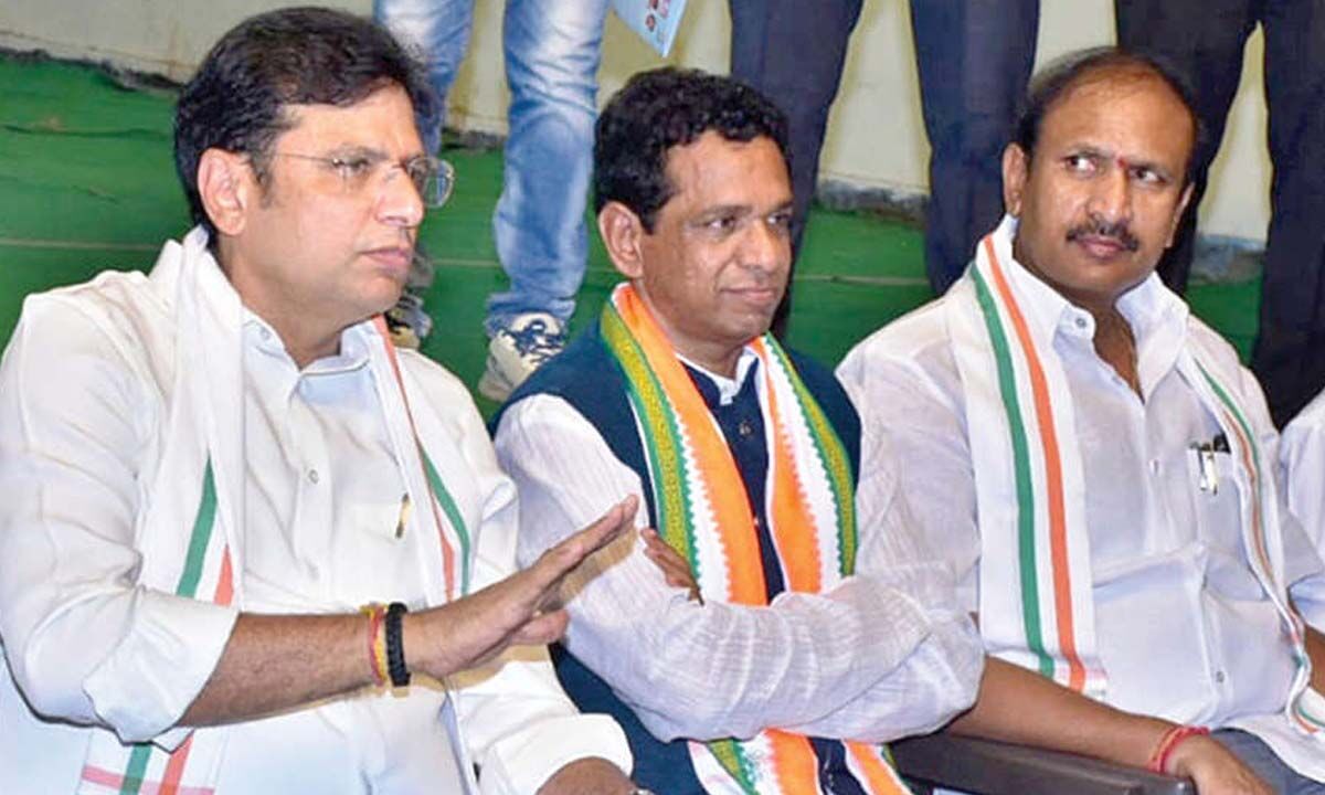 Work for Narender Reddy’s victory, Sridhar Babu tells Cong workers