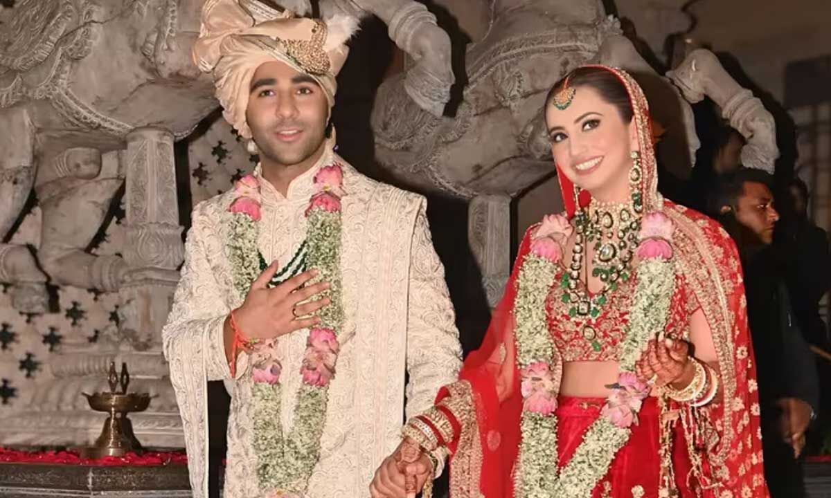 Aadar Jain and Alekha Advani’s Wedding: Bollywood Celebrities Dazzle in ...