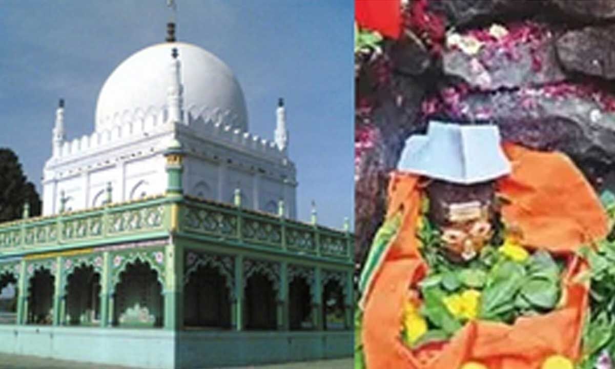 Security beefed up ahead of Shivling puja at Laadle Mashak Dargah in K ...