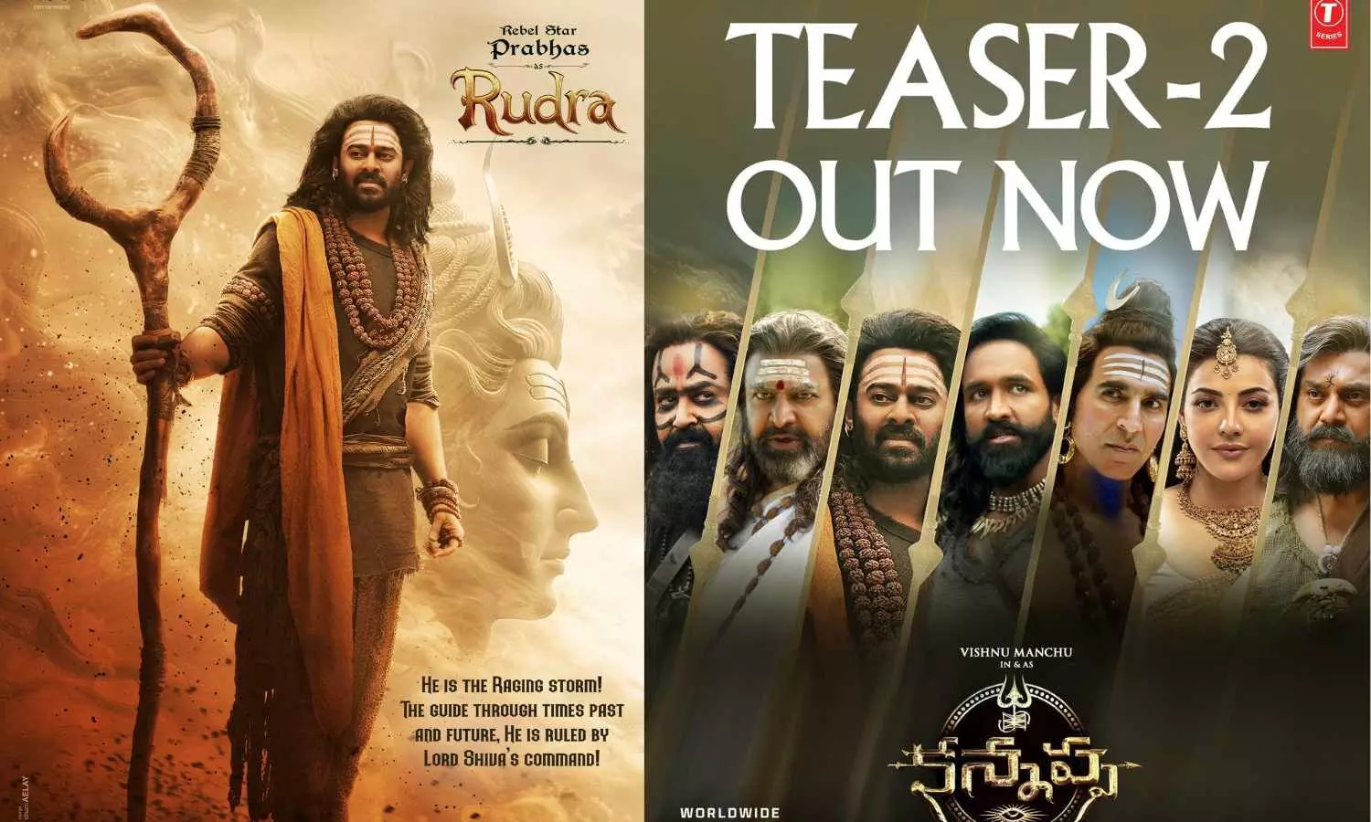 Kannappa Teaser Released, Prabhas' Look Stands Out