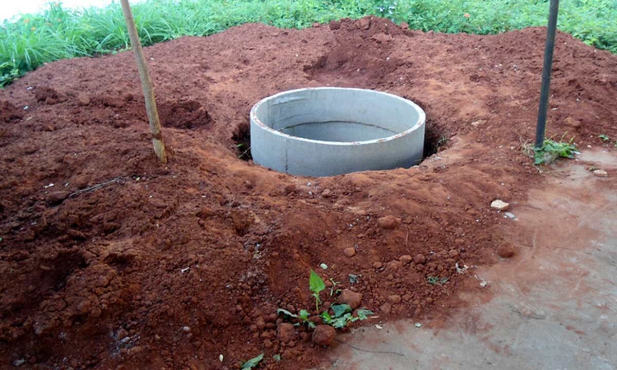 Rainwater harvesting pits give relief to city colonies