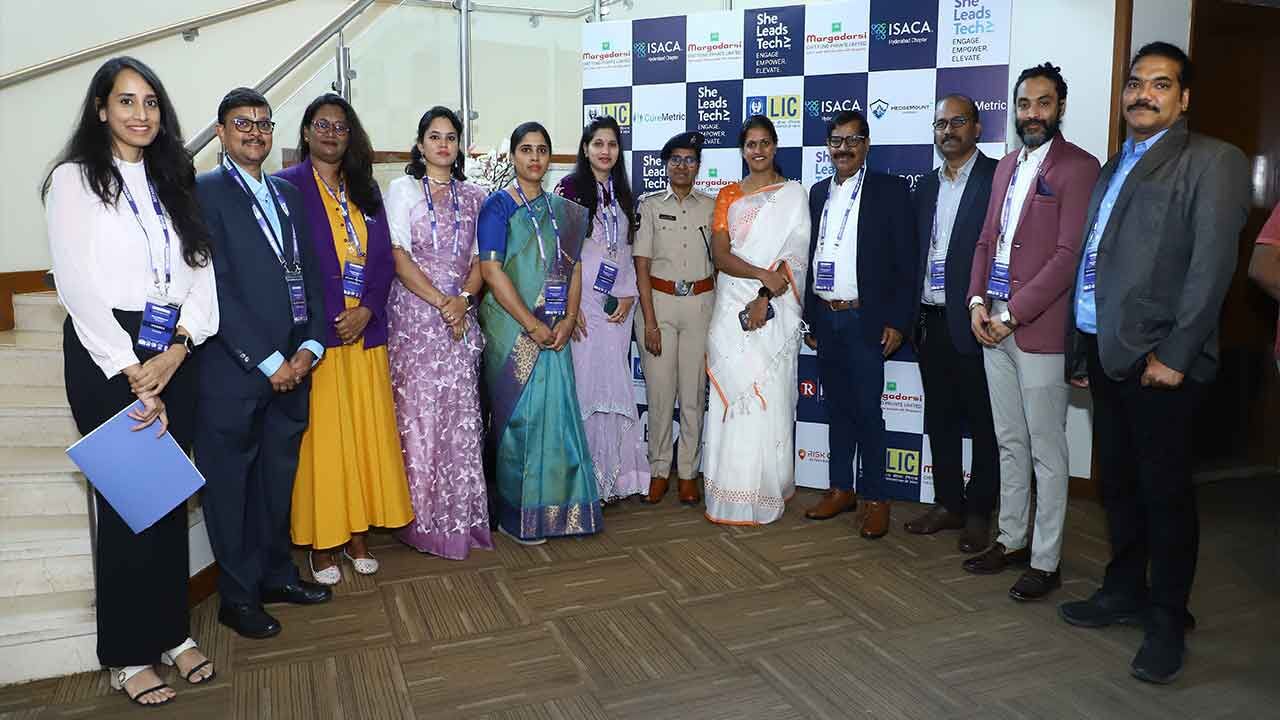 Marking International Women’s Day, the SheLeadsTech event, organized by ...