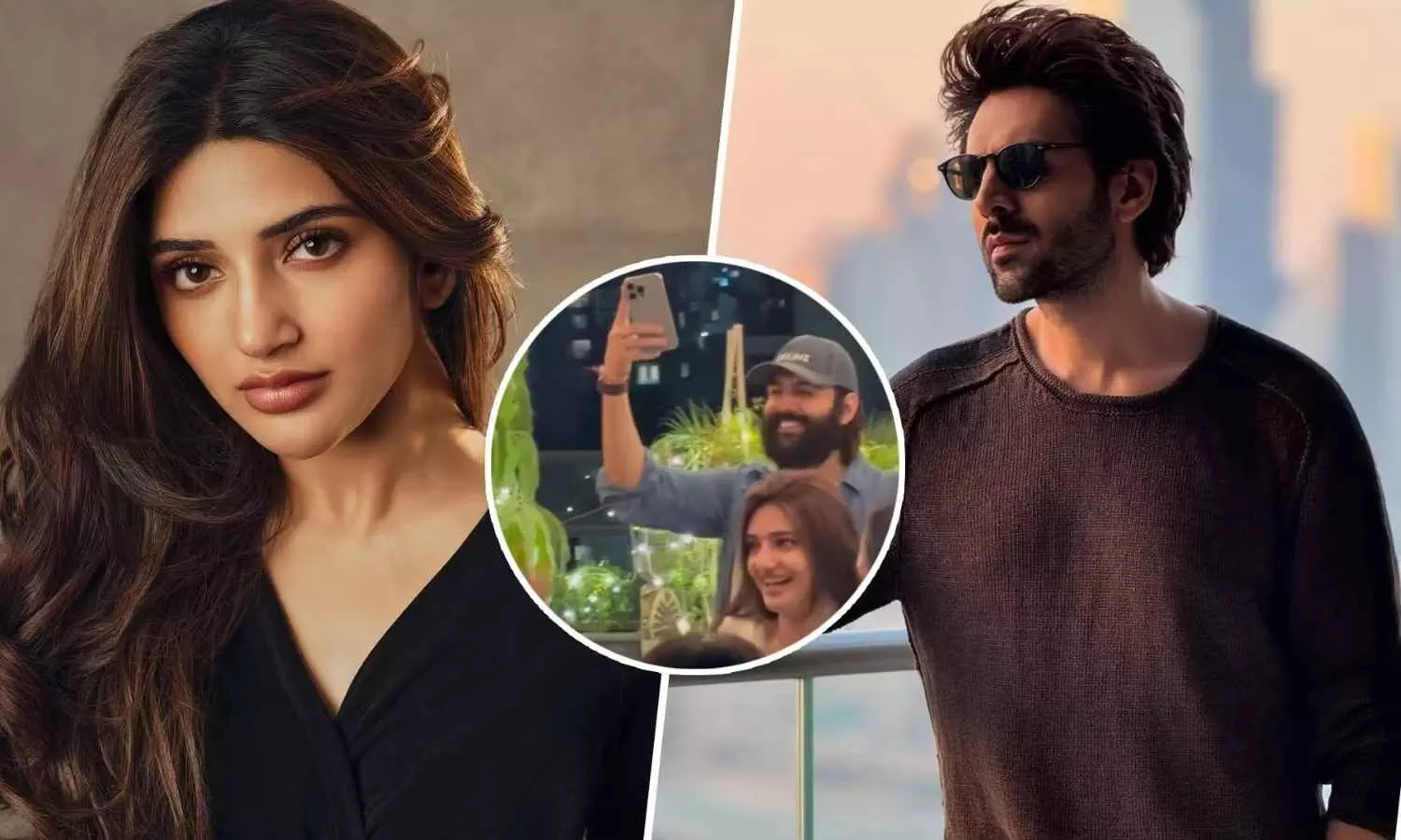 Kartik Aaryan and Sreeleela Spark Dating Rumors After Family Party