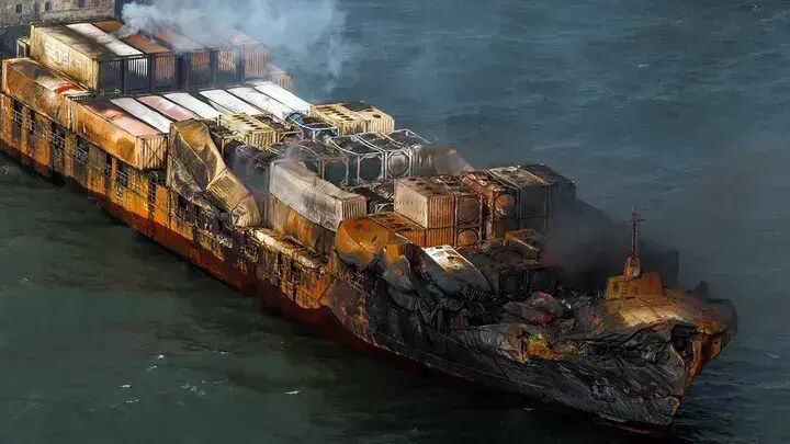 Russian National Detained After Cargo Ship Collides with U.S. Tanker ...