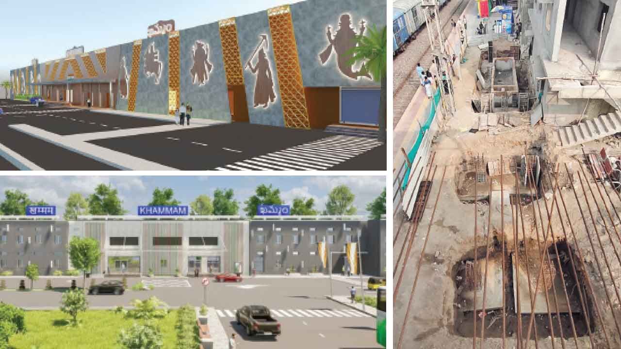 Khammam rly station in for big Amrit makeover