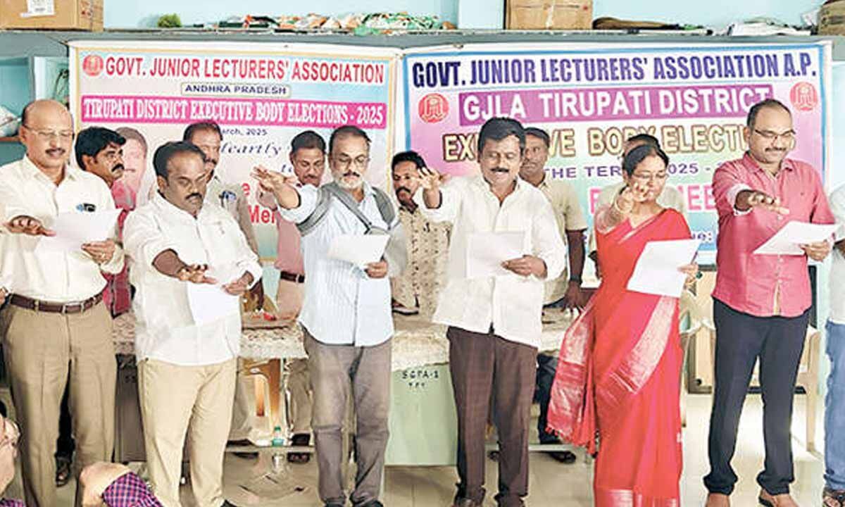 Ravi elected as GJLA Tirupati district president