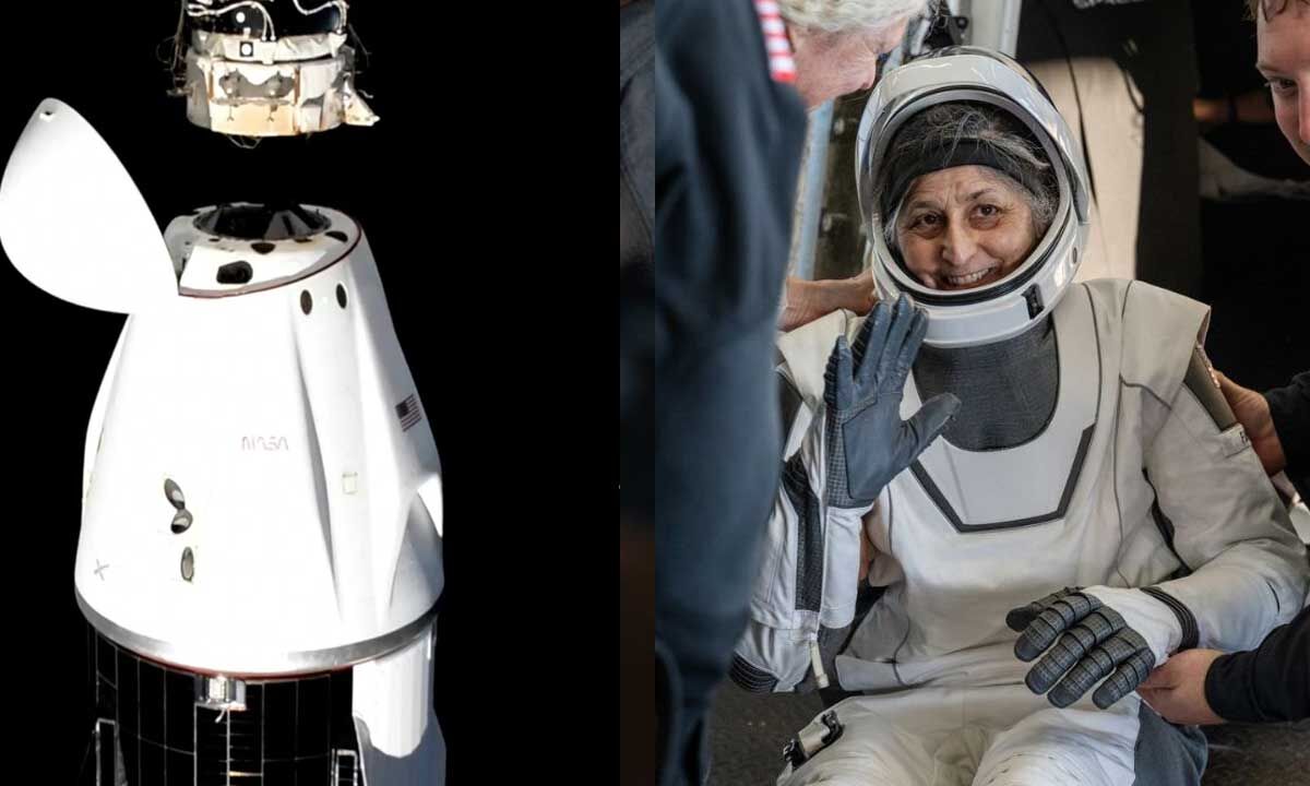 Sunita Williams returns to earth after 9 months in space, celebrations ...