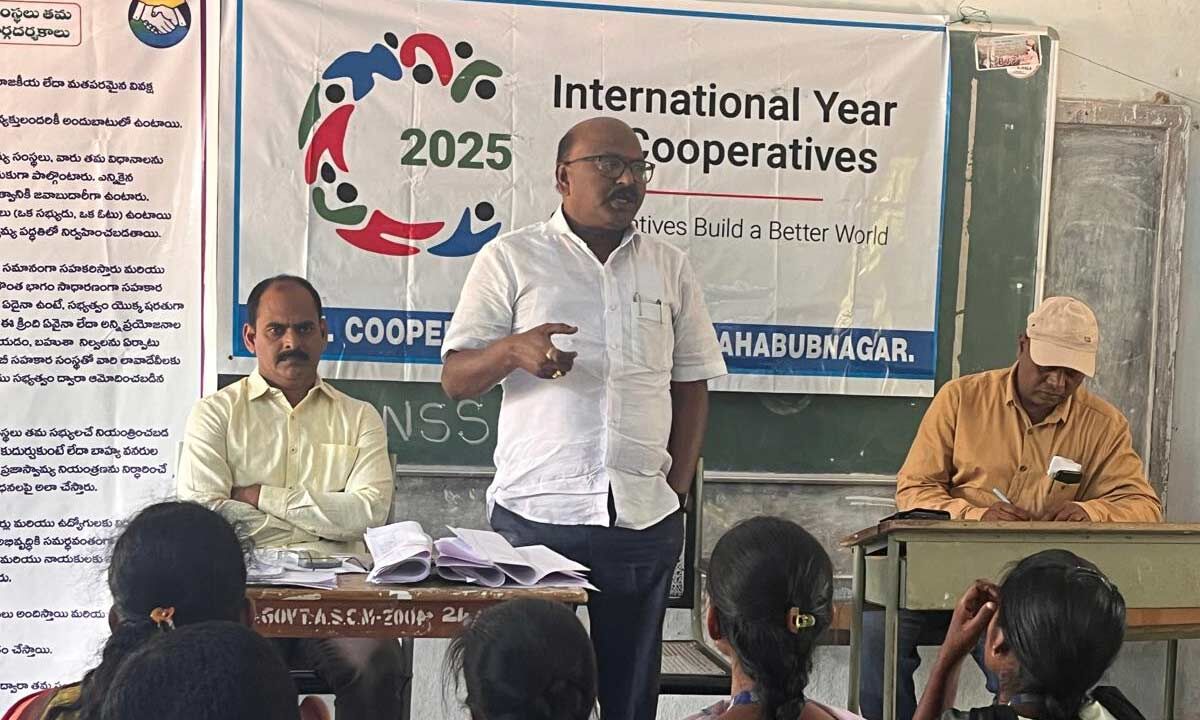 MVS Degree College Students Launch Cooperative Club to Promote Awareness