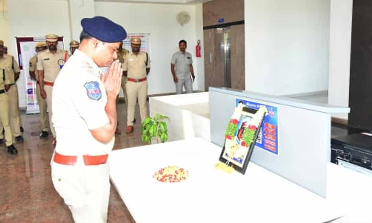 District SP T. Srinivas Rao Pays Glowing Tributes to Dr. Babu Jagjivan ...