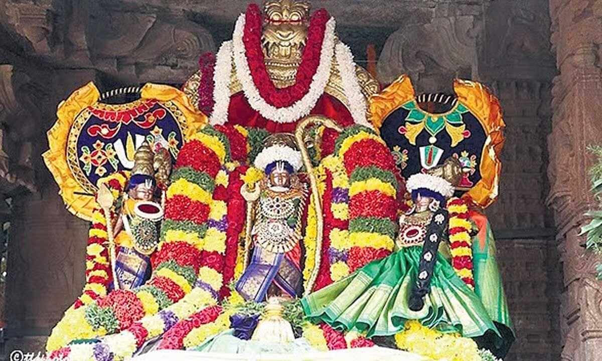 Grand Brahmotsavams Begin at Sri Kodanda Ramuni Temple in Ontimitta