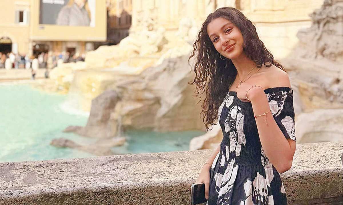 Sitara Ghattamaneni stuns in Rome