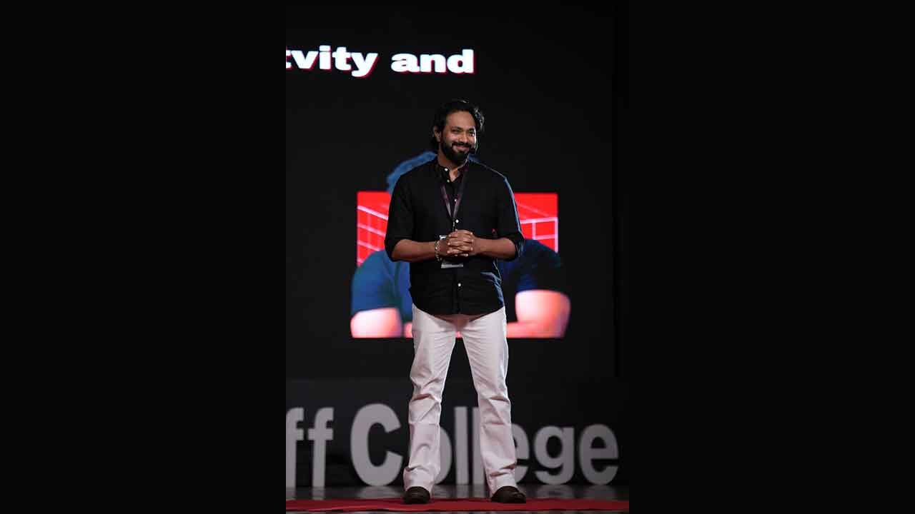 Aditya Om delivers powerful TED Talk on cinema and social change