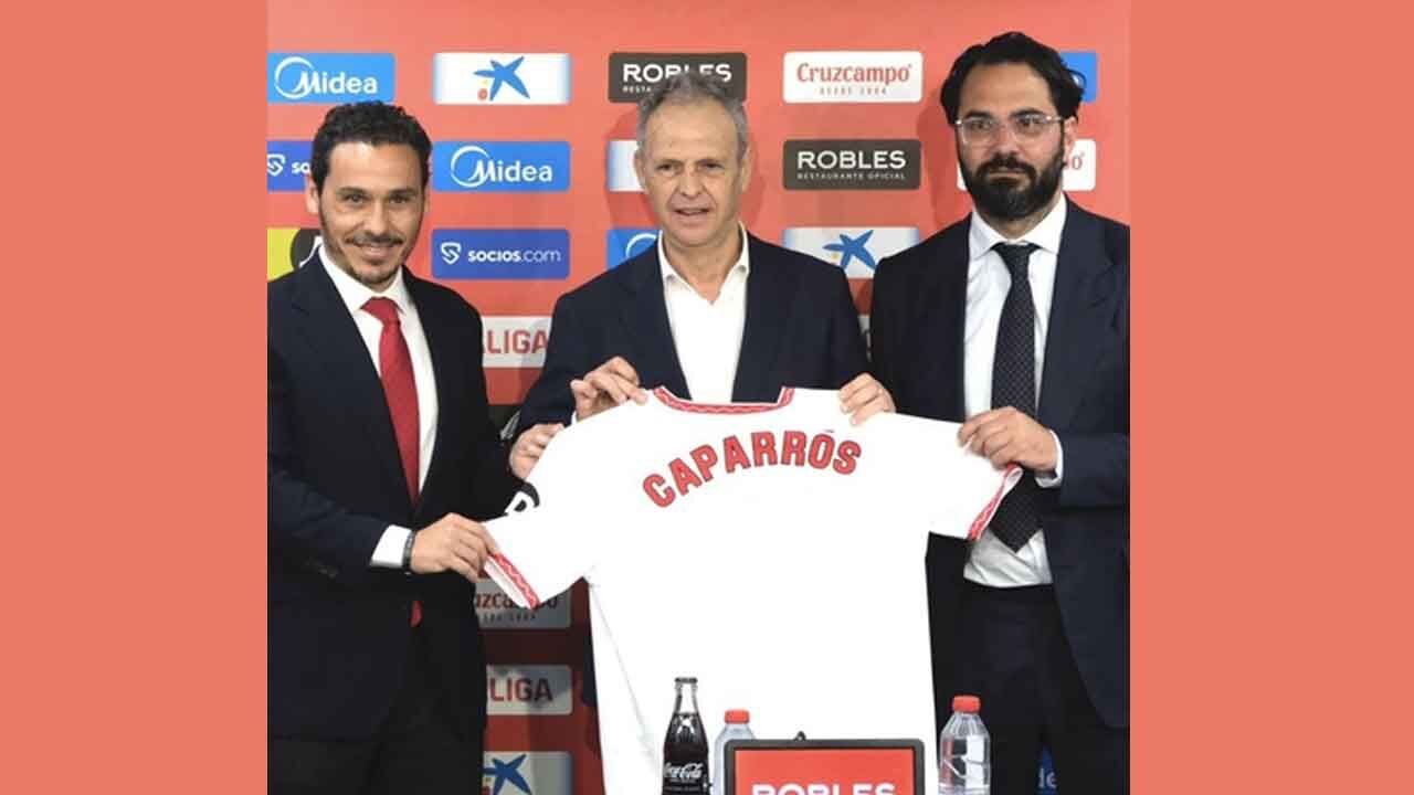 Joaquin Caparros signs in as Sevilla head coach till end of season