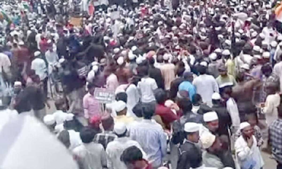 Muslims organise rally