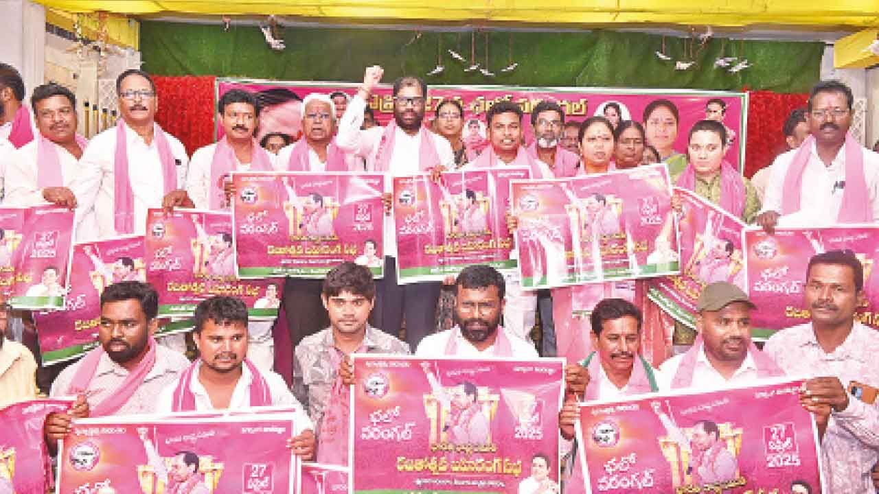 Pink contingent motivated to march for Wgl Sabha