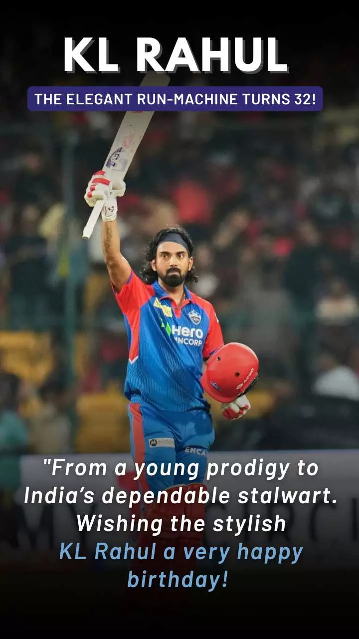 KL RAHUL THE ELEGANT RUN-MACHINE TURNS 32!