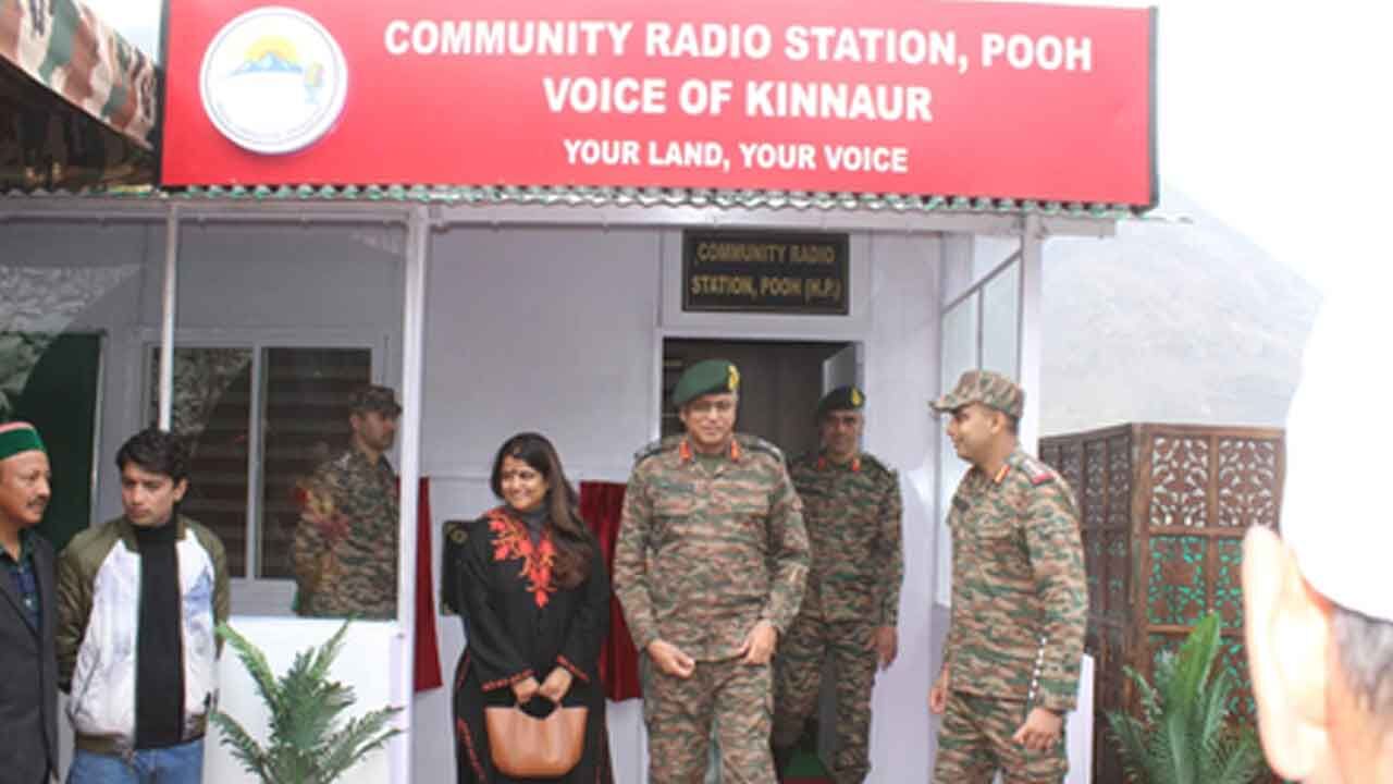Army launches community radio station in Himachal Pradesh's remote Pooh