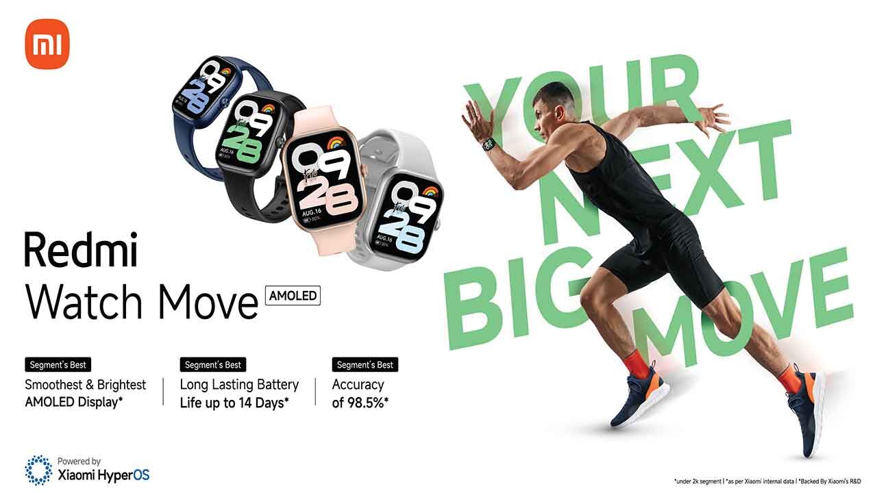 Xiaomi Launches Redmi Watch Move – First Made-in-India Smartwatch for ...