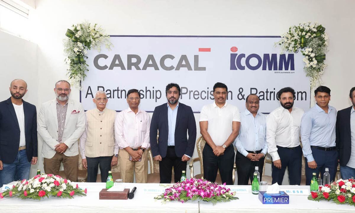 MEIL’s Icomm unveils arms mfg facility in Hyderabad