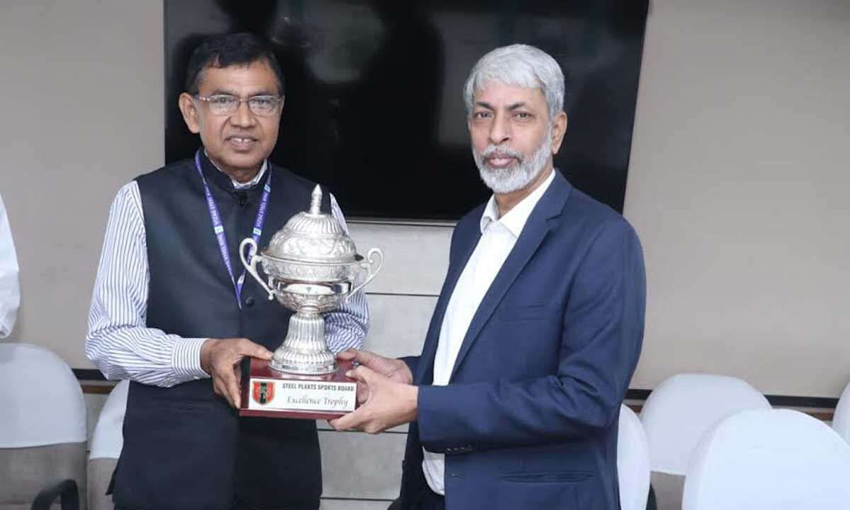 RINL wins SPSB Excellence Trophy 2024-25