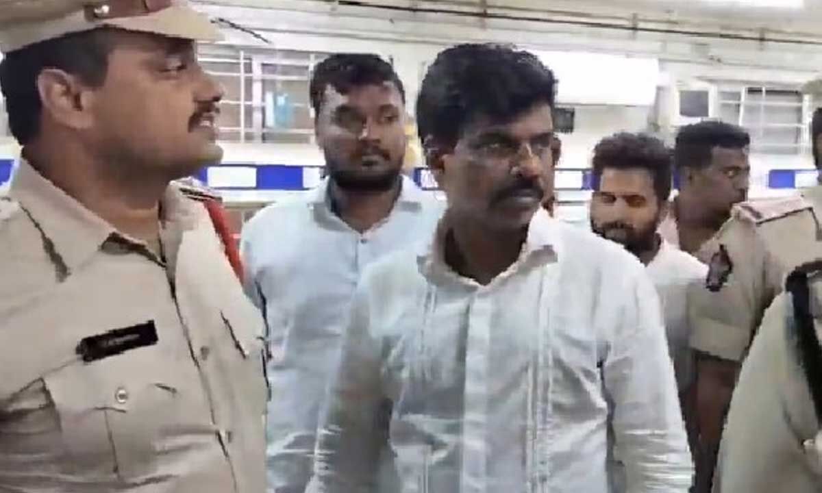 14-day remand for Gorantla Madhav