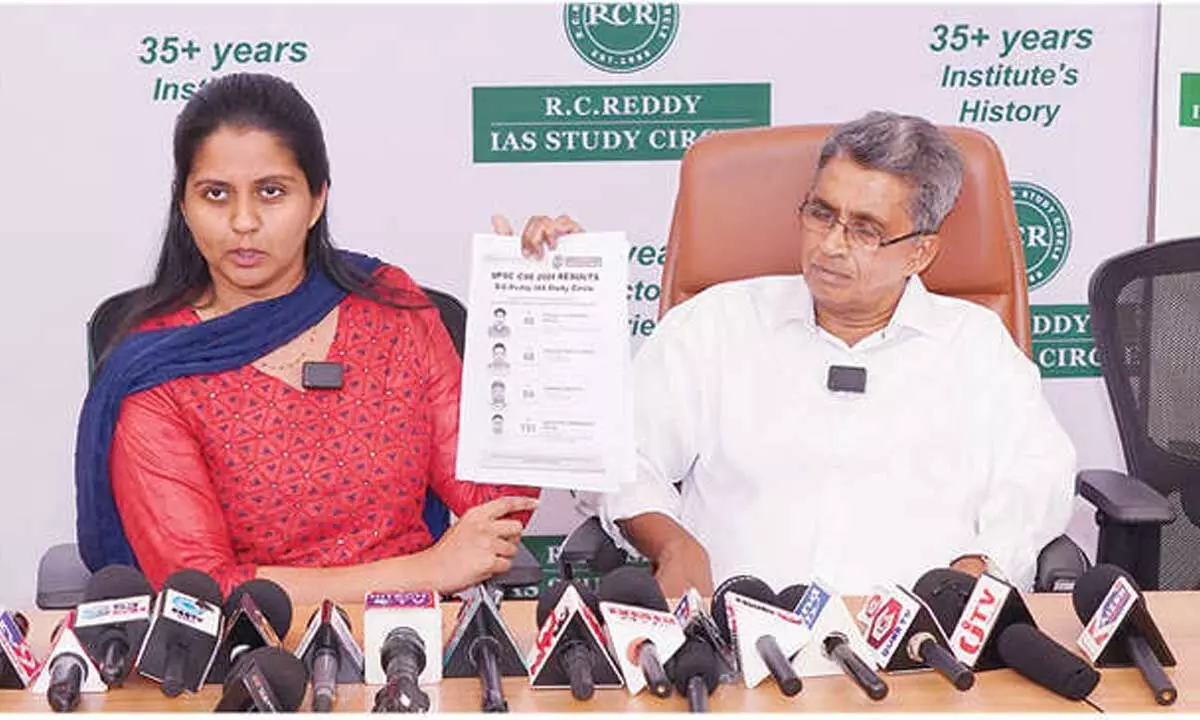 R.C. Reddy IAS Study Circle Celebrates 27 Civil Services Rankers