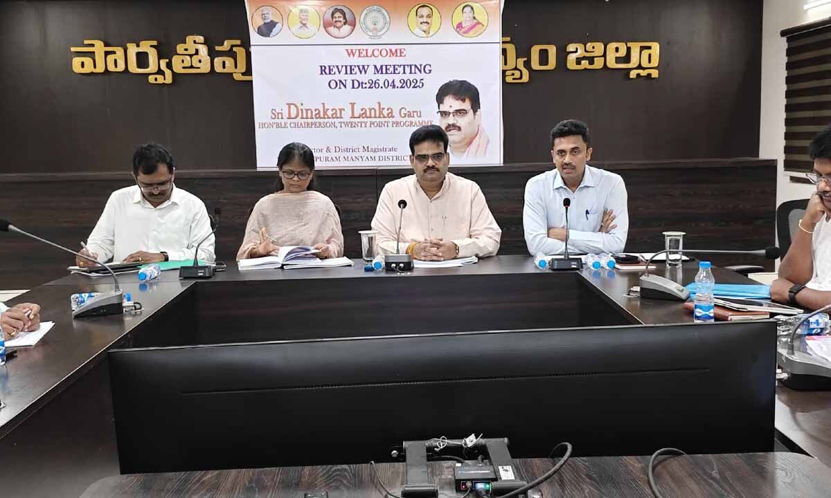 Dinakar instructs officials to have action plan to achieve aims, goals