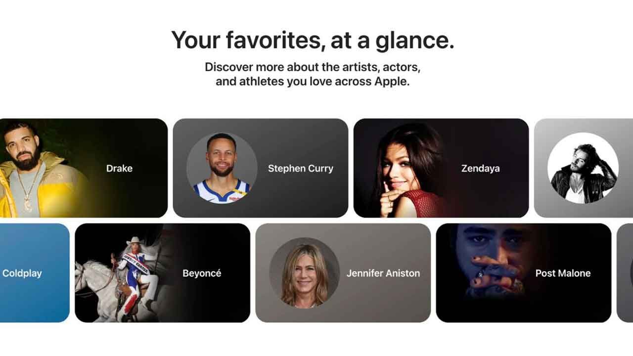 Apple Introduces ‘Snapshot’ Hub to Highlight Celebrities Across Its ...