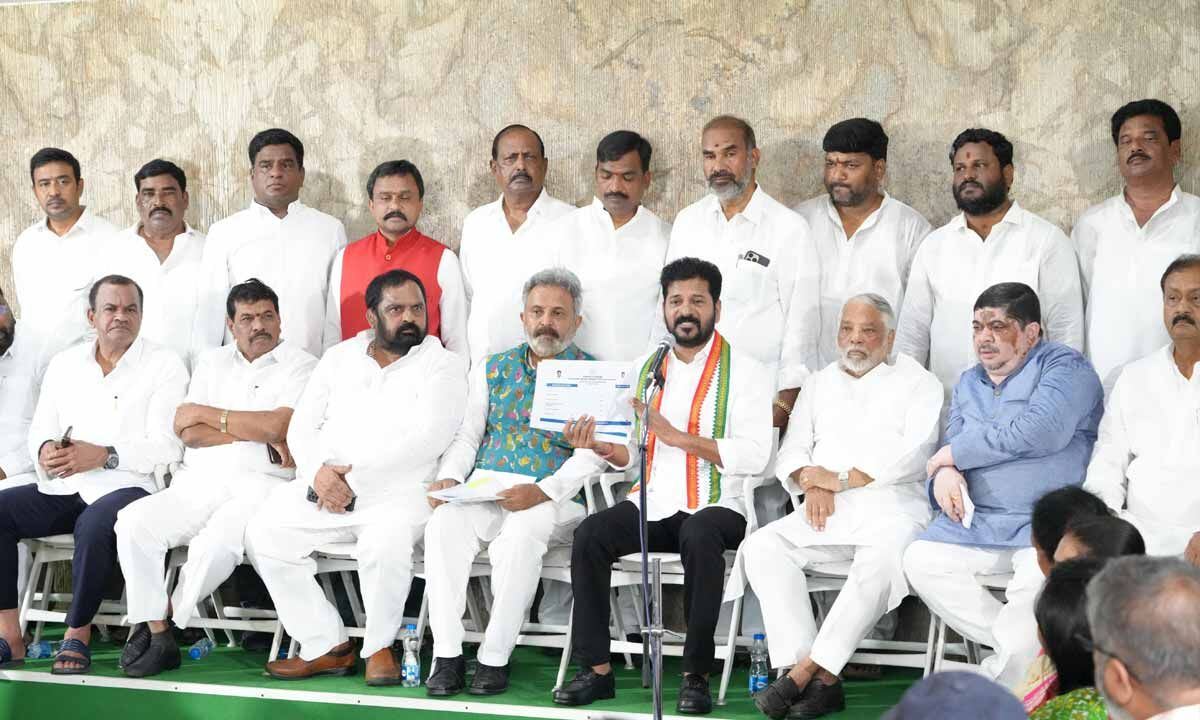 Revanth Reddy urges Centre to follow Telangana model for caste census