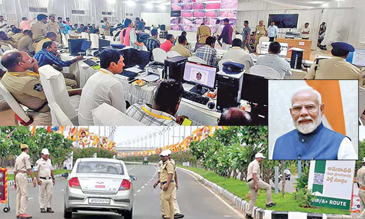 No-Fly Zone Enforced Ahead of Modi's Visit Amid Heightened Security